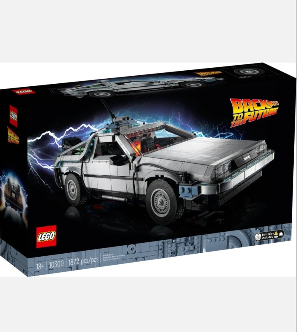 Lego 10300 Back to the Future Delorean Time Machine - brand new MISB ...