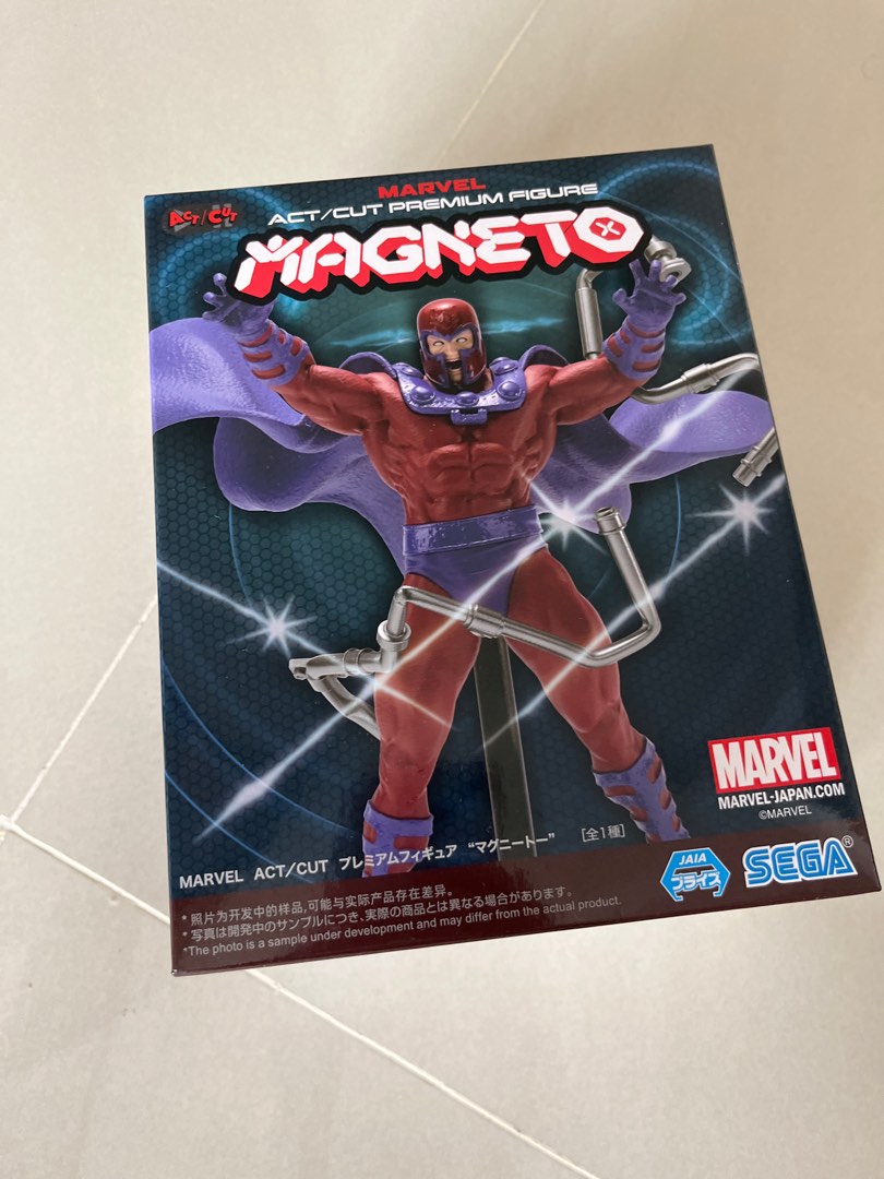 Marvel Act/Cut Premium Figure - Magneto, Hobbies & Toys, Toys & Games ...