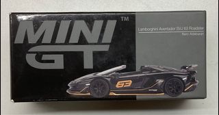 Mini GT Lamborghini Aventador SVJ 63 Roadster Nero Aldebaran, Hobbies ...