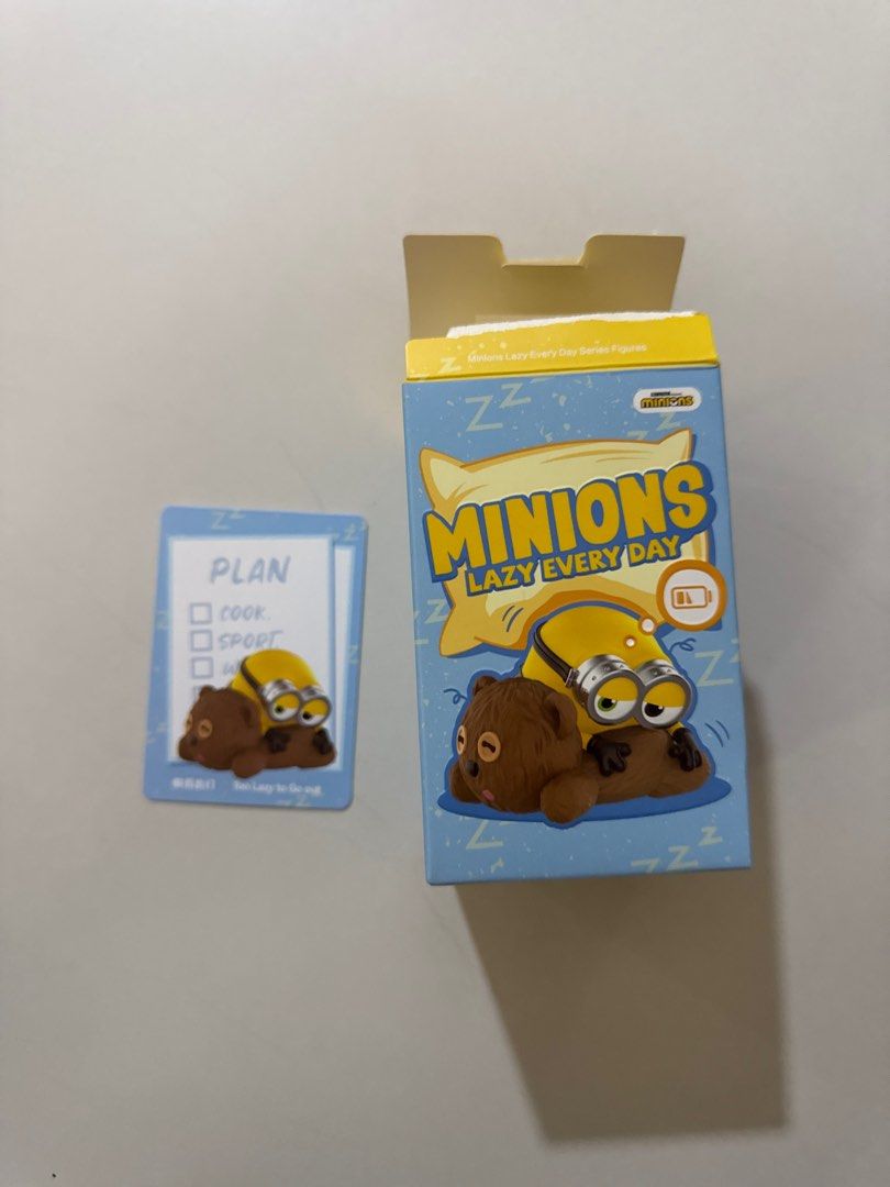 Minions Lazy Every Day Figure, Hobbies & Toys, Toys & Games on Carousell