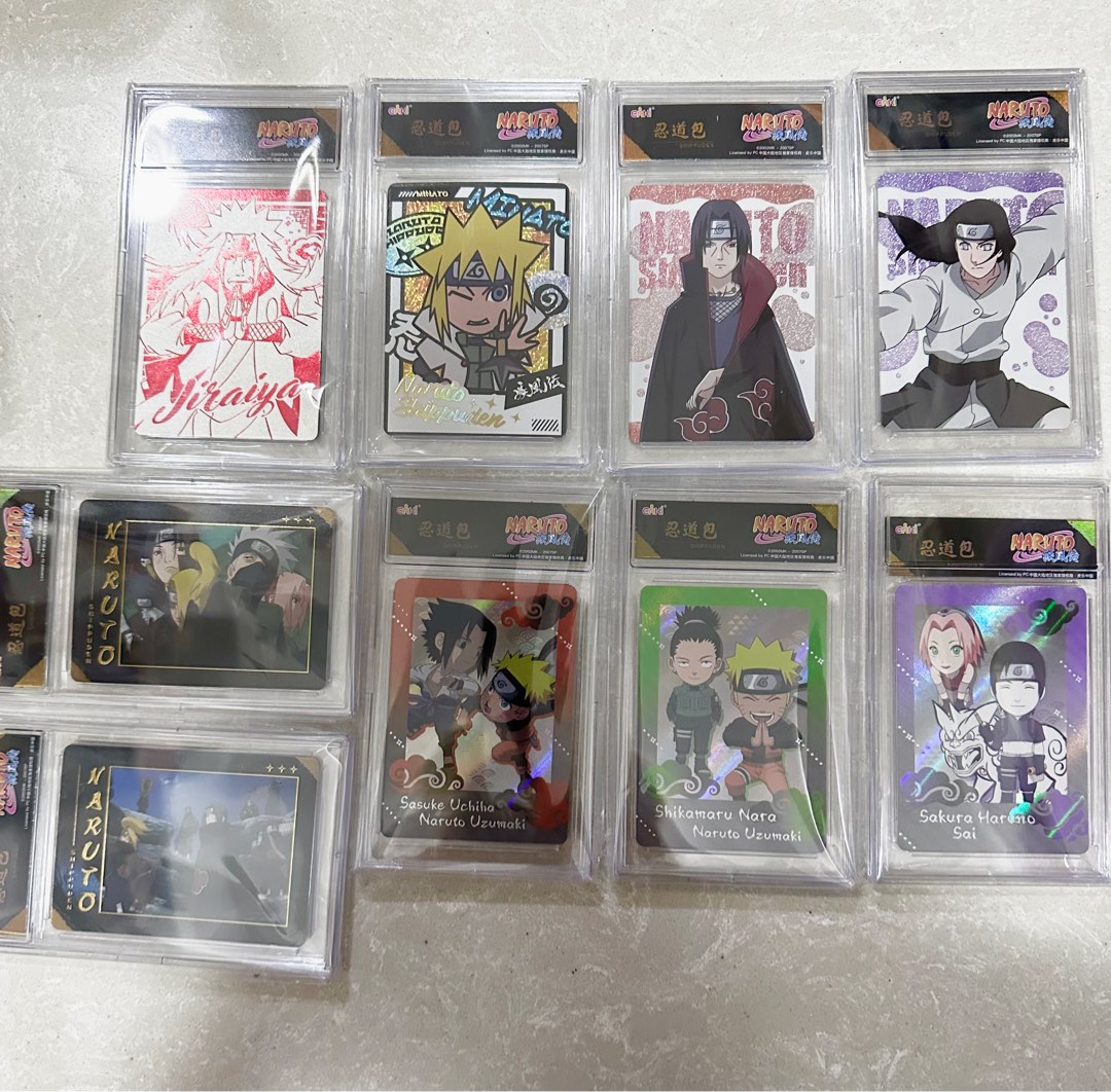 Naruto Shippuden Eaki Slabs Authentic Licensed RARE Jiraiya Minato ...