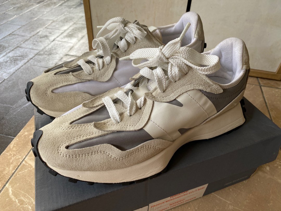NEW BALANCE 327 ORI MAP LIKE NEW, Fesyen Pria, Sepatu , Sneakers di ...