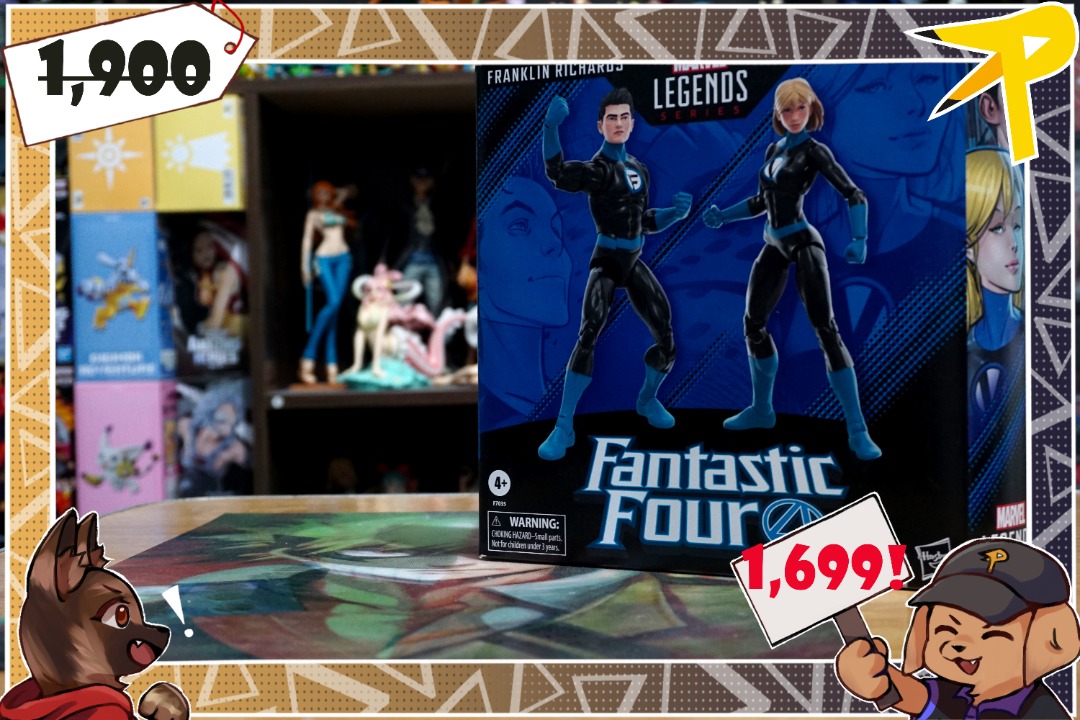 (MARVEL LEGENDS) Marvel Legends F4 Series Franklin Richards and Valerie ...