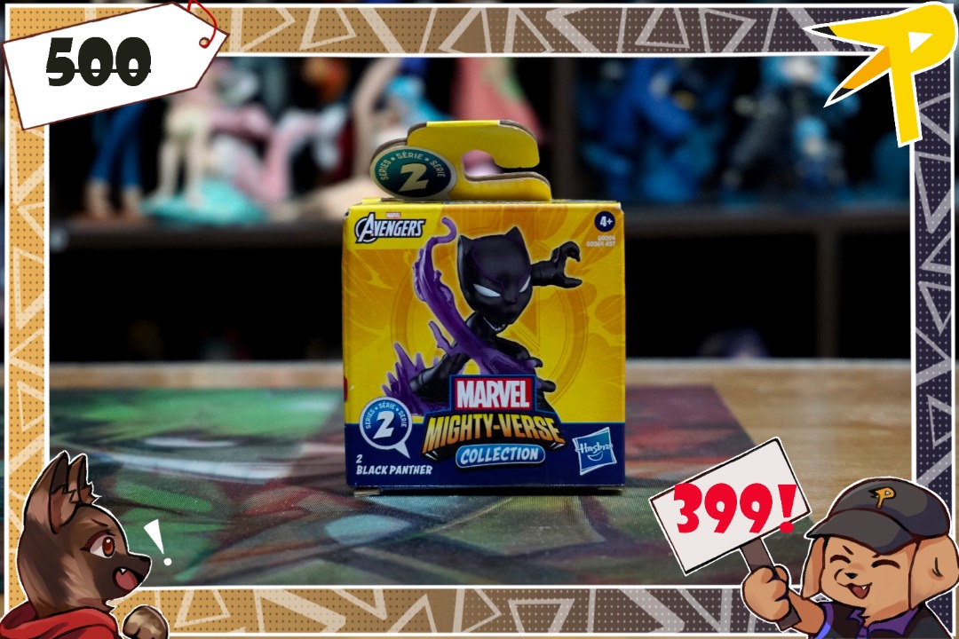 (MARVEL)Marvel Avengers Mighty-Verse Series 2 Collection Black Panther ...