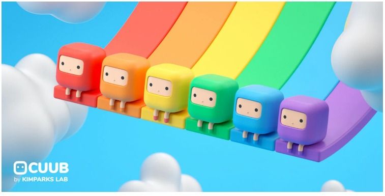 Orange CUUB Figure, Hobbies & Toys, Toys & Games on Carousell