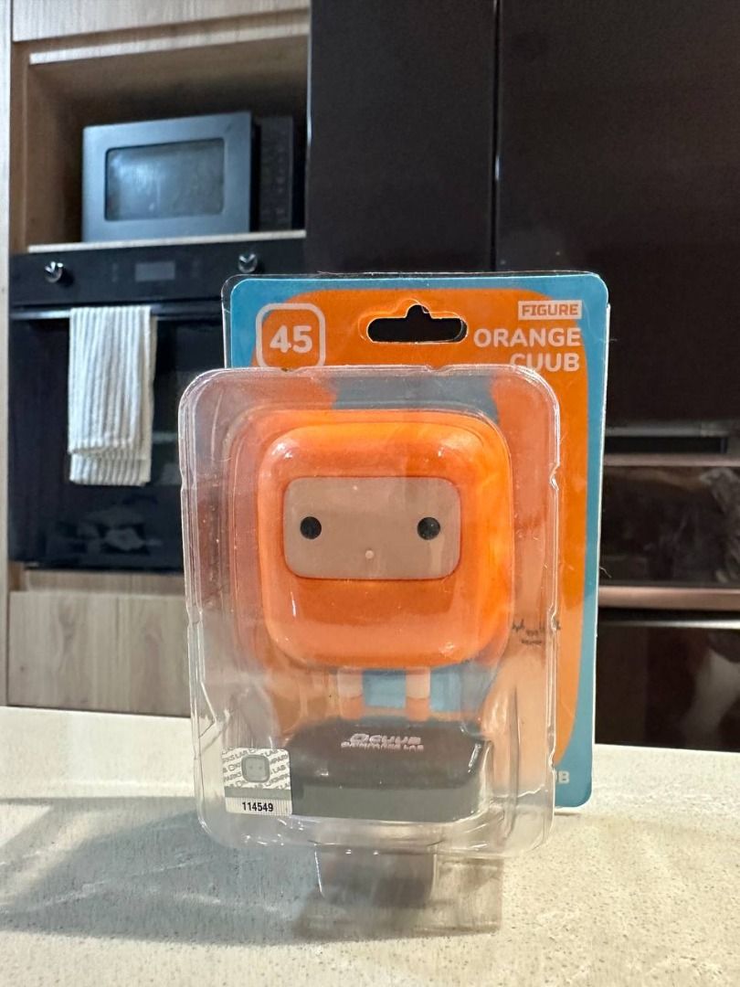 Orange CUUB Figure, Hobbies & Toys, Toys & Games on Carousell