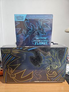 ETB Pokemon centre Unshrinked phantasmal flames PC (pokemon centre SG ...