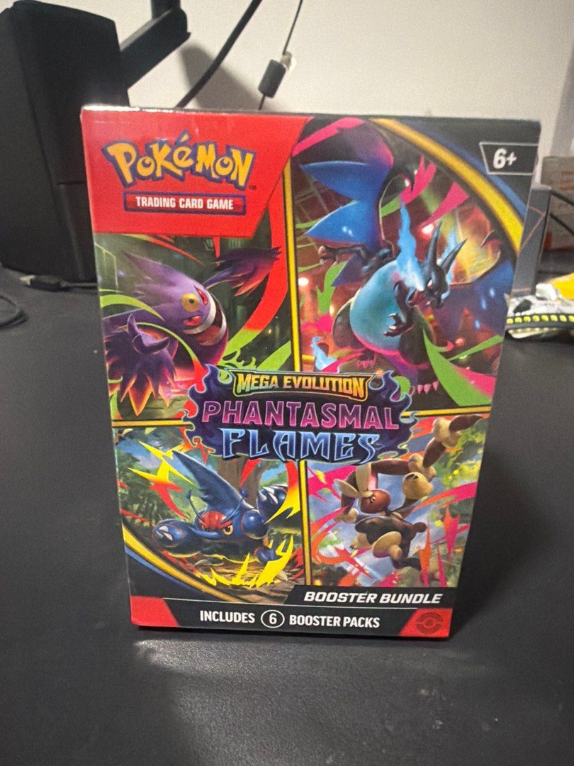 Pokemon Mega Evolution Phantasmal Flames Booster Bundle, Hobbies & Toys ...