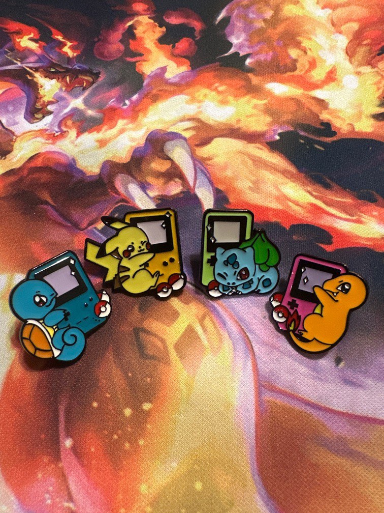 Pokemon Starter Pins, Hobbies & Toys, Stationery & Craft, Other ...
