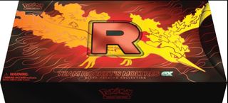 Pokemon Team Rocket Moltres EX Ultra-Premium Collection, Hobbies & Toys ...