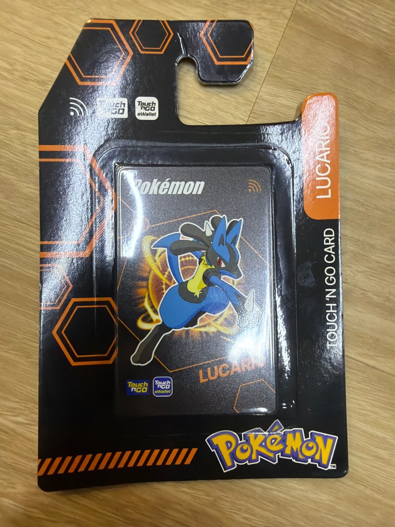 Pokemon Touch 'n Go Card - Lucario, Charizard, Mimikyu, Pikachu ...