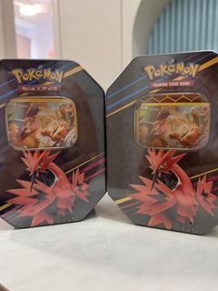 Pokemon Trading Card Game Tin, Hobbies & Toys, Toys & Games on Carousell