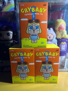 Popmart crybaby vocation mode on, Hobbies & Toys, Toys & Games on Carousell
