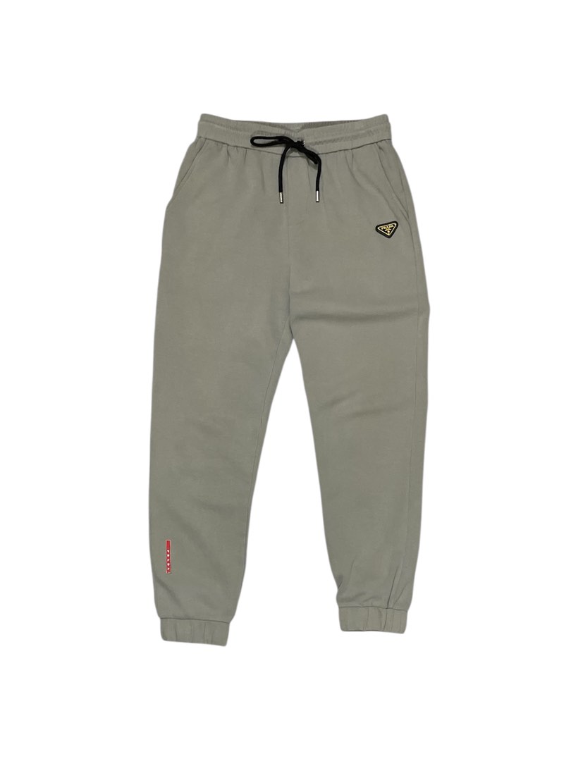 PRADA LIGHT GRAY JOGGING PANTS, Men's Fashion, Bottoms, Joggers on ...