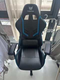Acer Predator Gaming Chair - Black and Blue, Furniture & Home Living ...
