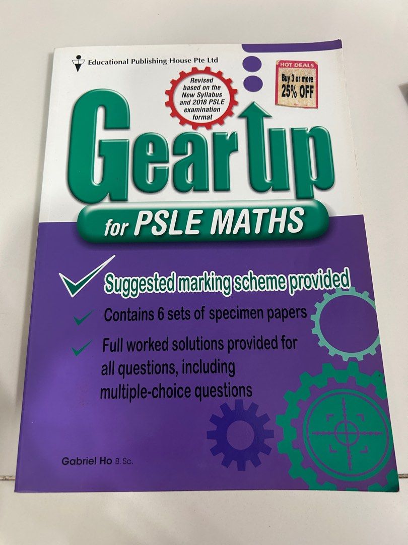 Primary 6 PSLE Math Exam Papers, Hobbies & Toys, Books & Magazines ...