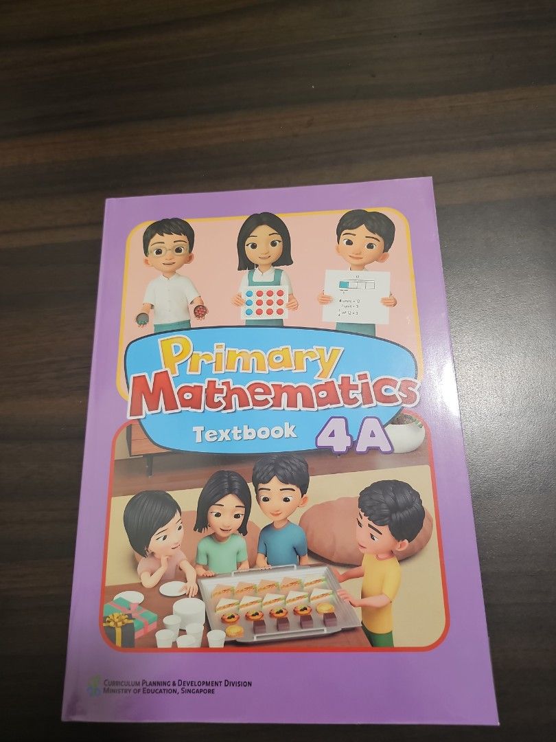 Primary Mathematics Textbook 4A, Hobbies & Toys, Books & Magazines ...