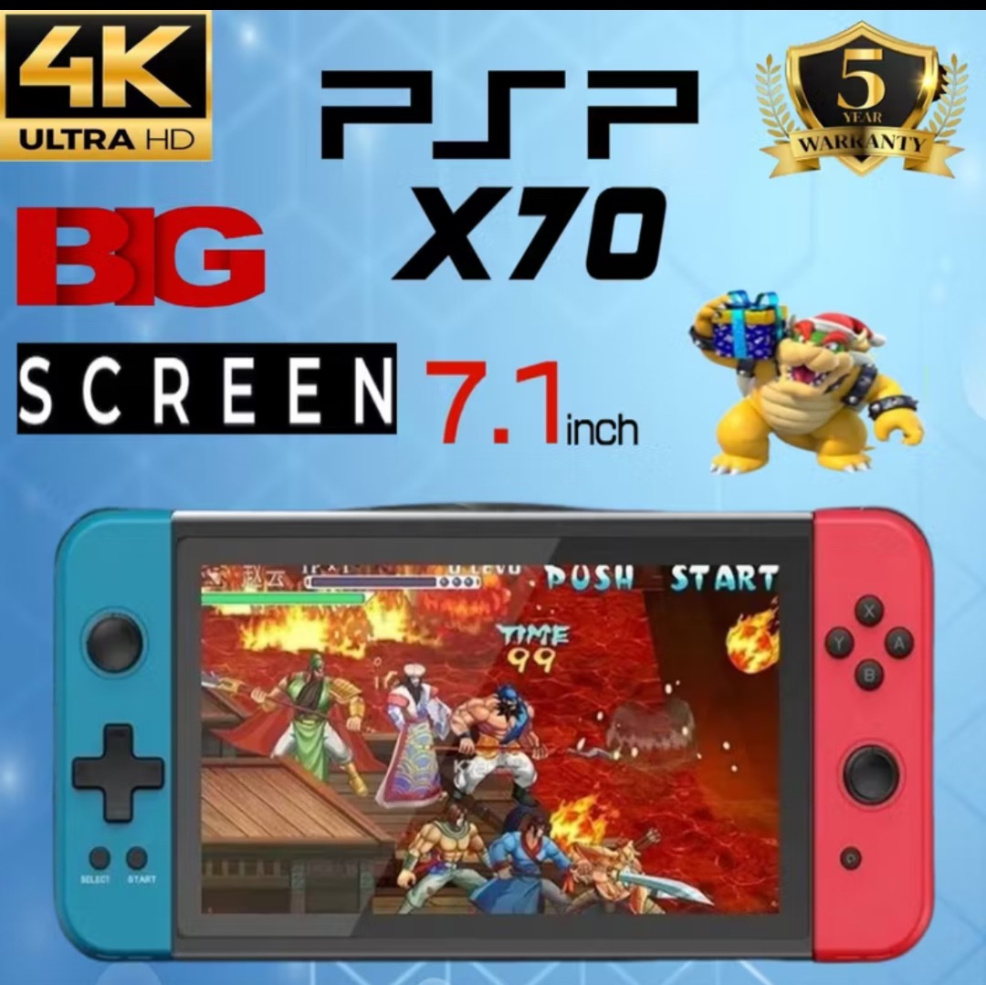 PSP X70 Handheld Gaming Console, Video Gaming, Video Game Consoles ...