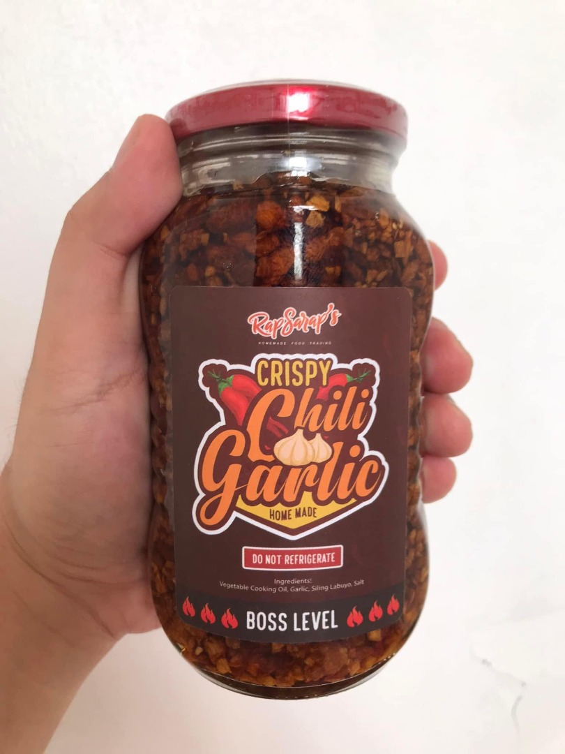 RapSarap's Crispy Chili Garlic, Food & Drinks, Packaged & Instant Food ...