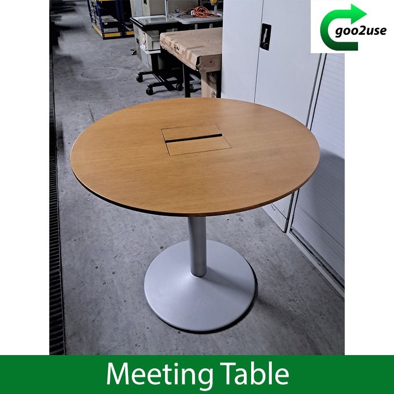 Round Shape Small Meeting Table [Goo2use], Furniture & Home Living ...