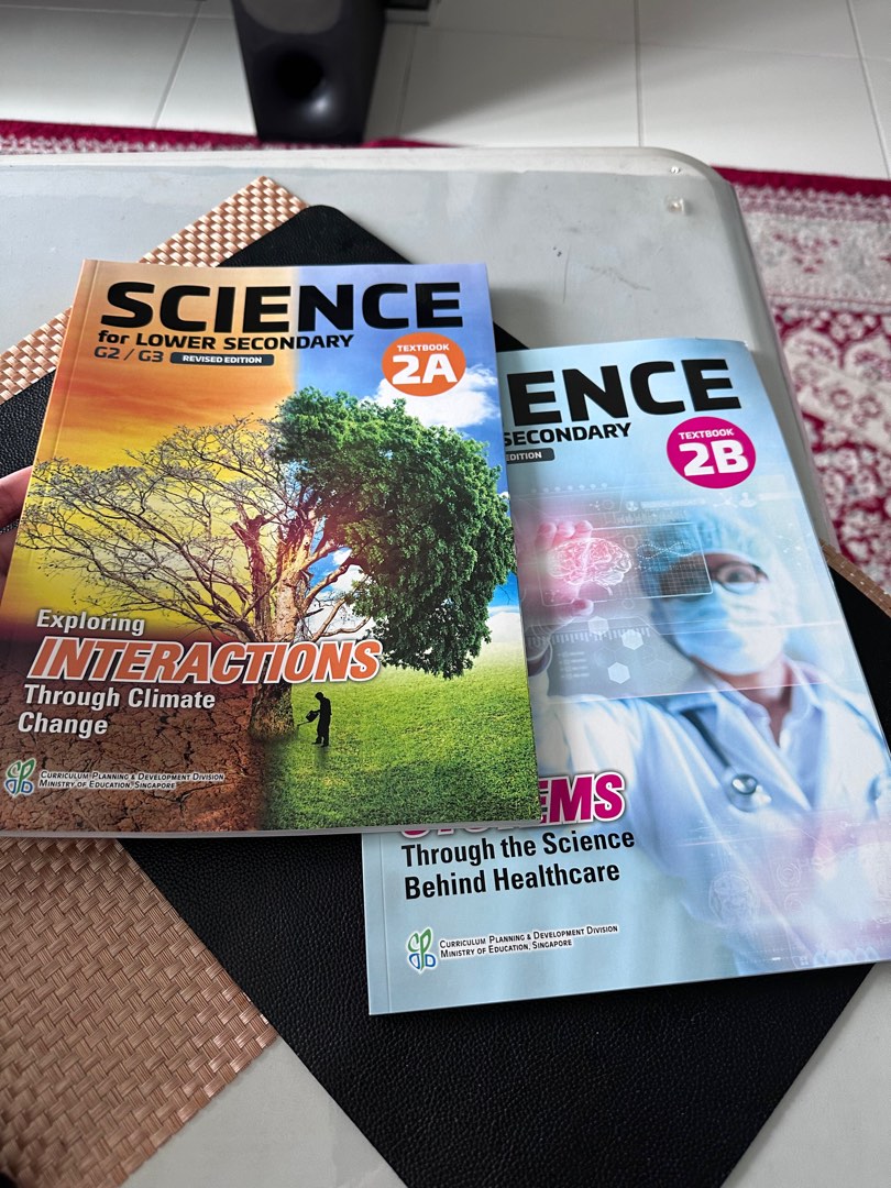 Science Textbooks for Lower Secondary (2A & 2B), Hobbies & Toys, Books ...