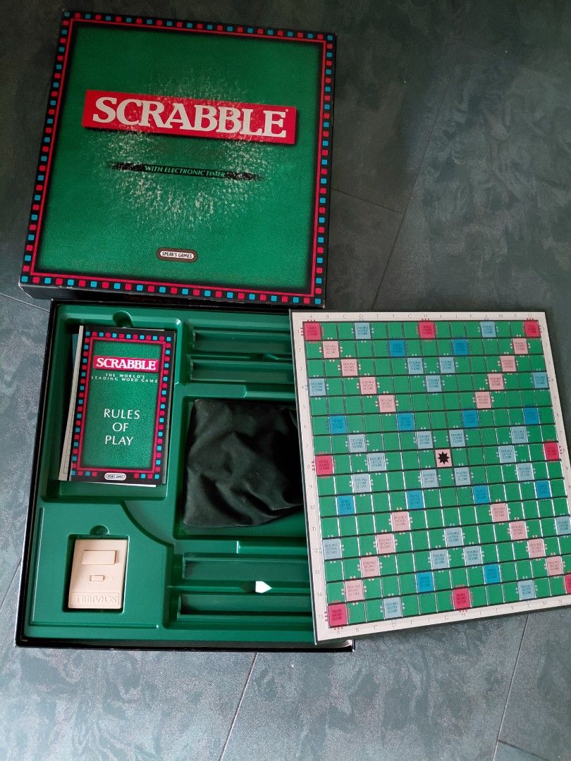 Scrabble Board Game - Complete Set, Hobbies & Toys, Toys & Games on ...
