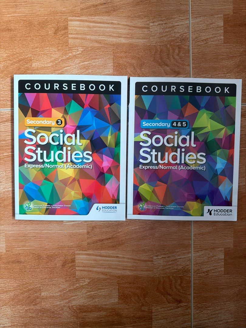 Secondary 4/5/IP Social Studies Textbook, Hobbies & Toys, Books ...