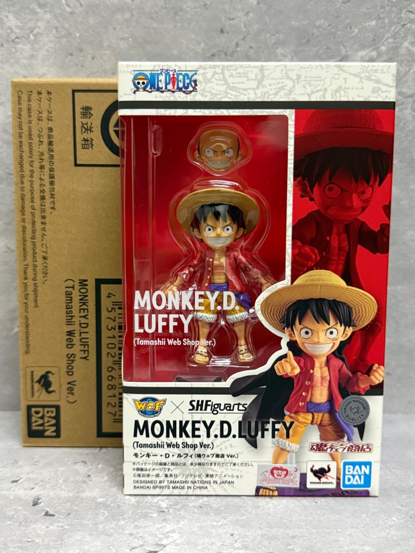 Shf Figuarts SHF X WCF One Piece Monkey D Luffy Tamashii Web Shop Ver ...