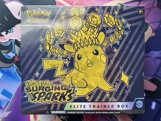 Surging Sparks Elite Trainer Box ETB, Hobbies & Toys, Toys & Games on ...
