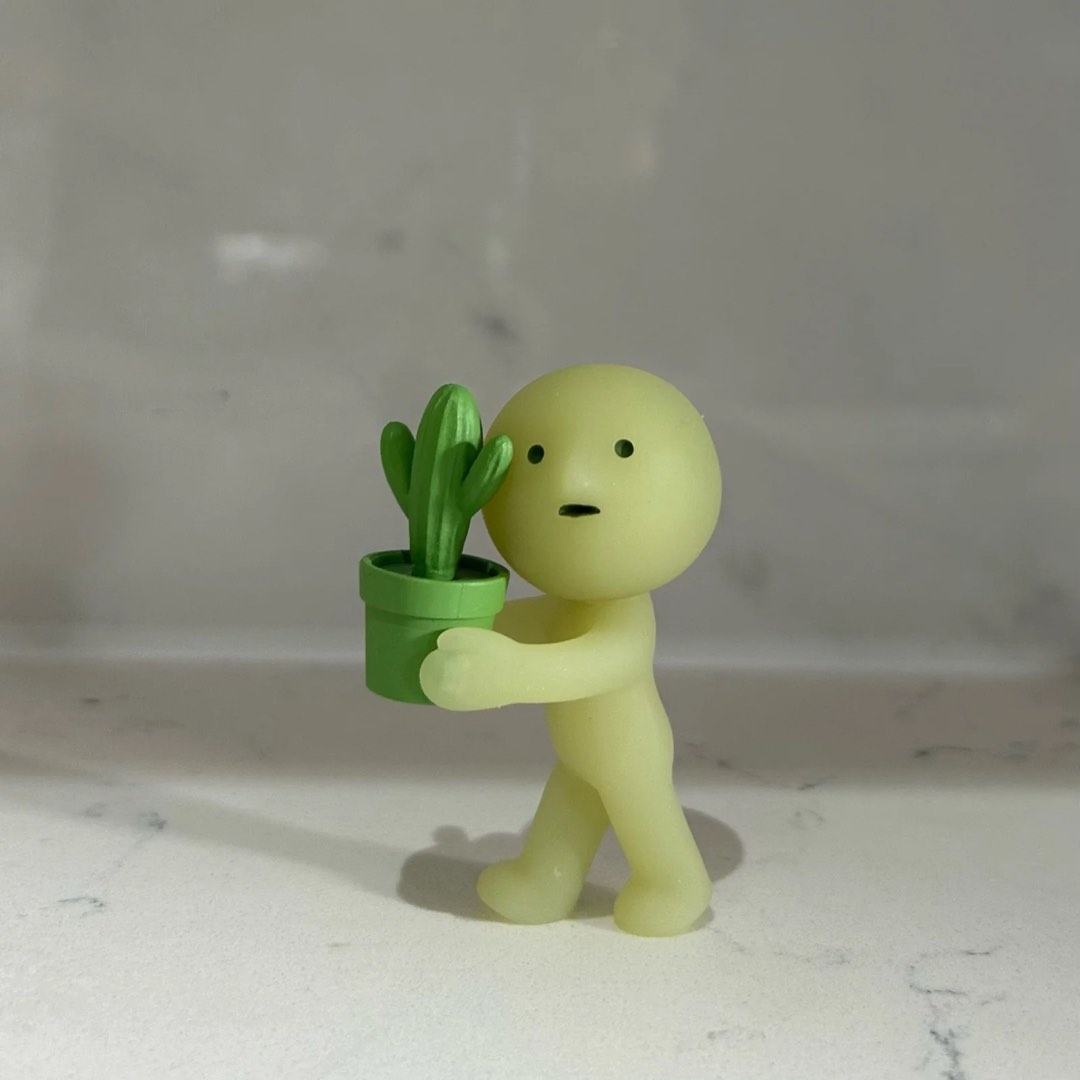 Smiski Moving Series - Green Thumb, Hobbies & Toys, Toys & Games on ...