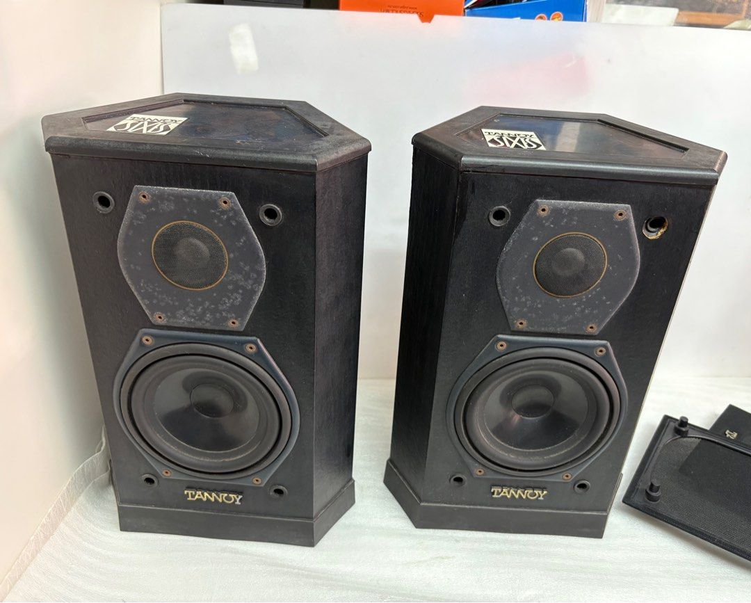 Tannoy Sixes Speakers - Black 603, Audio, Soundbars, Speakers ...