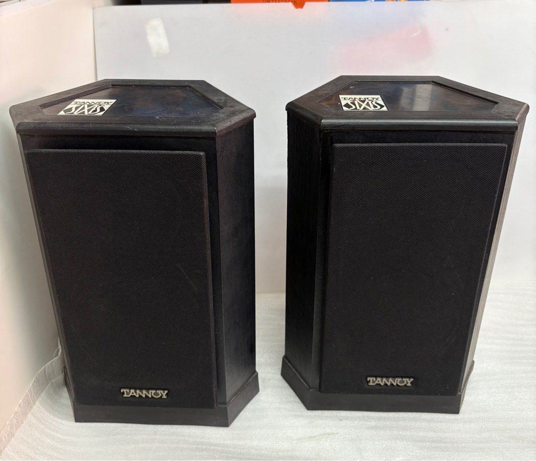 Tannoy Sixes Speakers - Black 603, Audio, Soundbars, Speakers ...