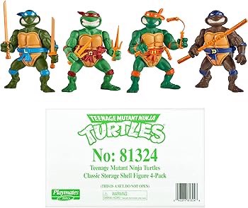 Teenage Mutant Ninja Turtles Storage Shell reissue, Hobbies & Toys ...