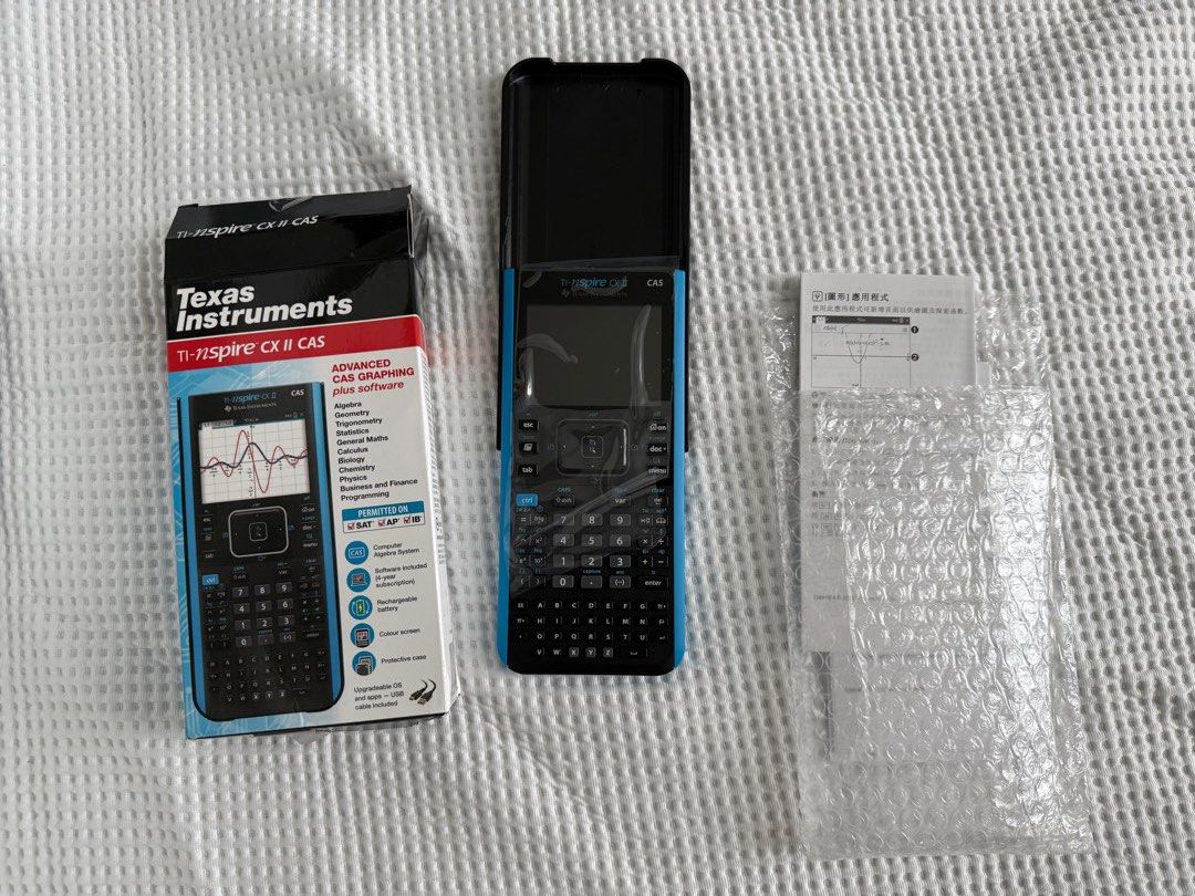 Texas Instruments TI-Nspire CX II CAS Color Graphing Calculator with ...