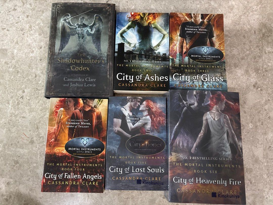 The Mortal Instruments Book Set by Cassandra Clare, Hobbies & Toys ...