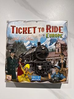 Ticket to Ride Board Game, Hobbies & Toys, Toys & Games on Carousell