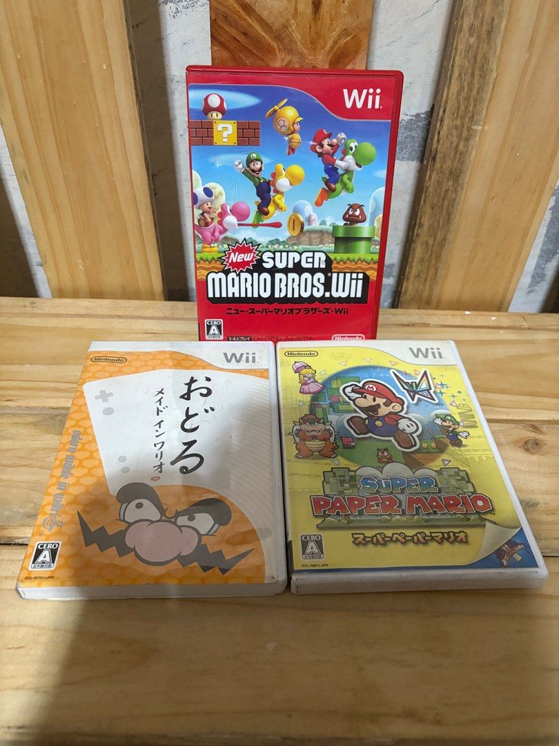 Wii Games: Super Mario Bros. Wii, Super Paper Mario, and More, Video ...