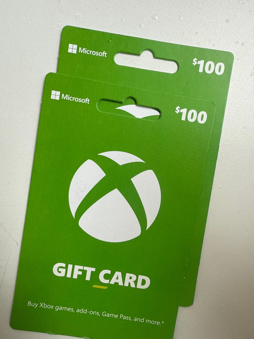 Xbox Gift Card - $200, Video Gaming, Gaming Accessories, Game Gift ...