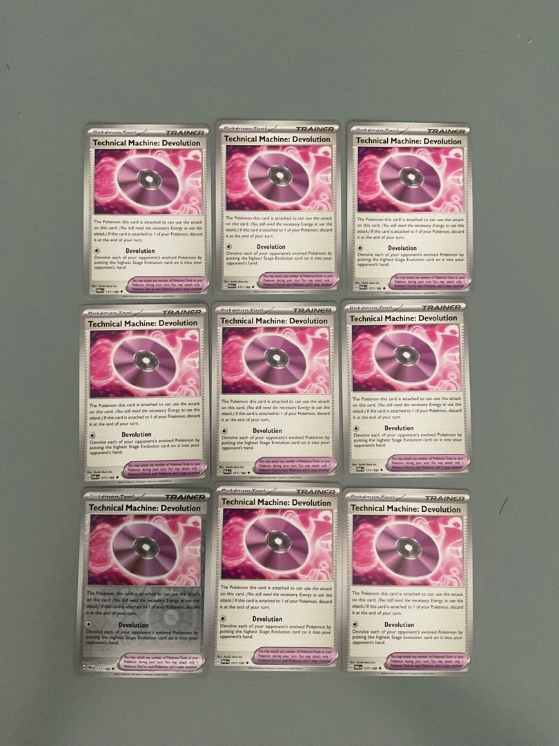 $0.50 Technical Machine: Devolution Cards Pokemon Tcg card non foil ...