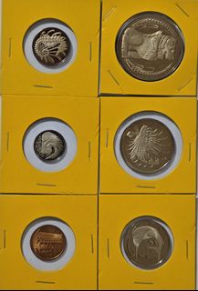1989 Singapore Proof Coin Set, Hobbies & Toys, Memorabilia ...