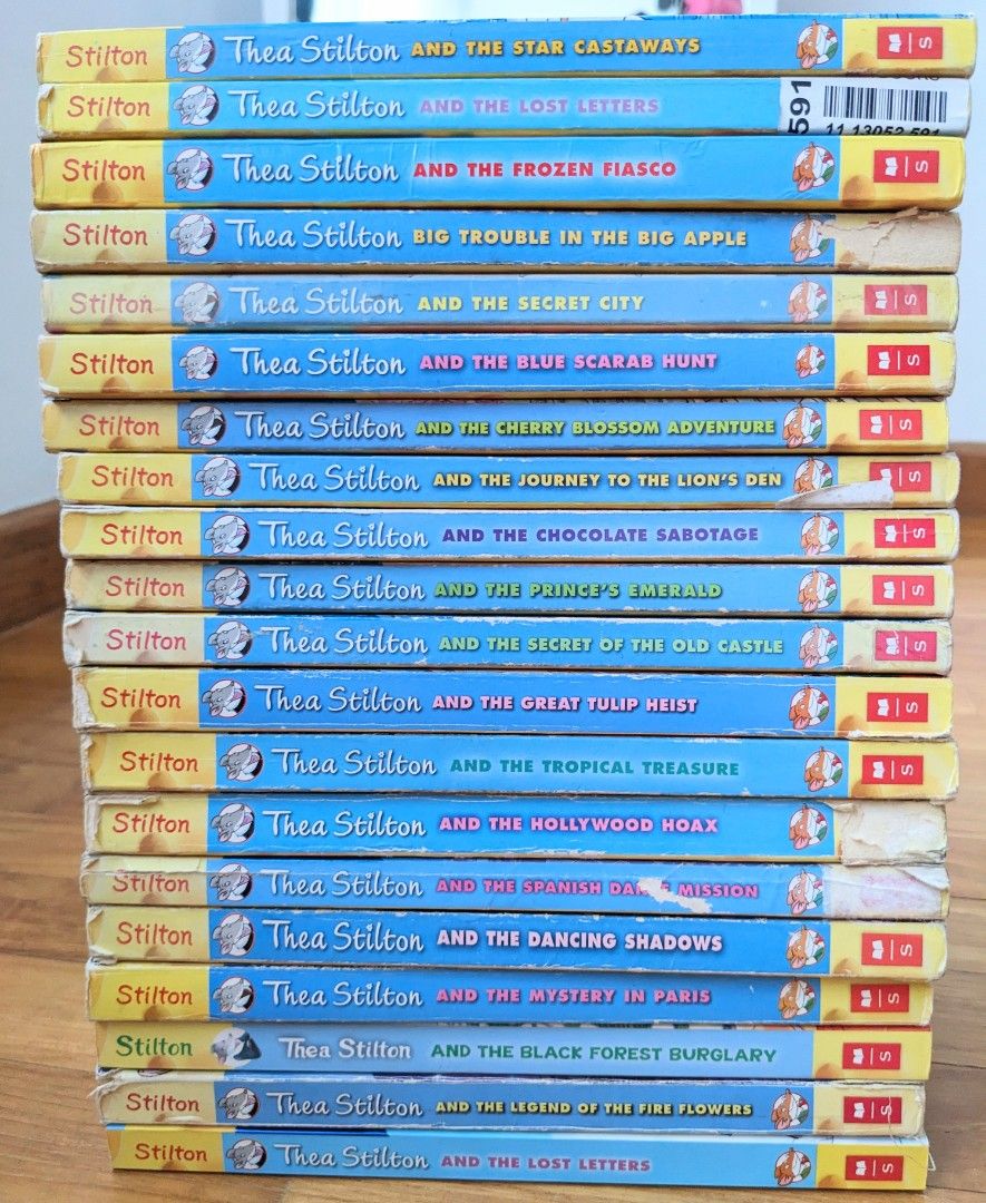 20 Book Bundle - Thea Stilton Book Collection, Hobbies & Toys, Books ...
