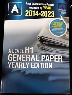 A Level General Paper, Hobbies & Toys, Books & Magazines, Textbooks on ...