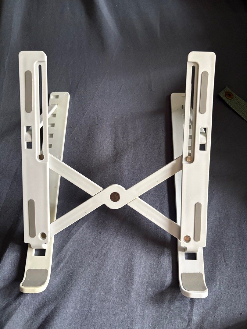 Adjustable Laptop Stand - White, Computers & Tech, Parts & Accessories ...