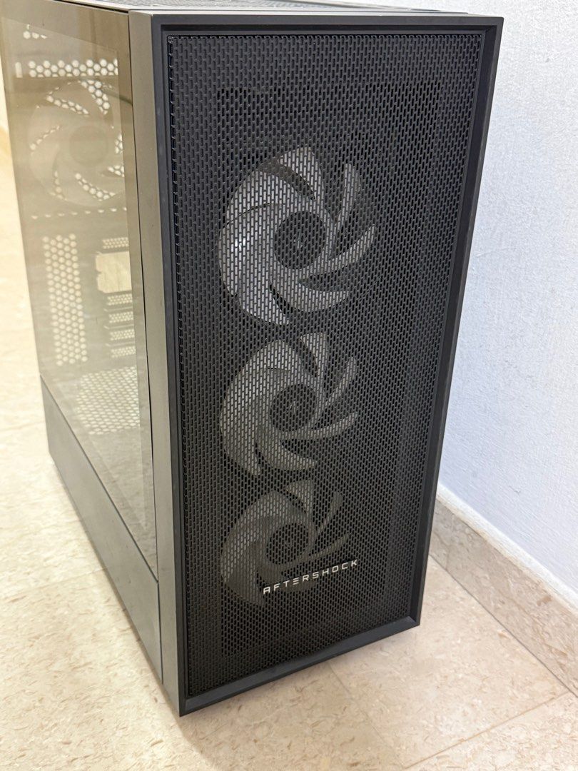 Aftershock PC Case chassis with RGB Fans, Computers & Tech, Parts ...