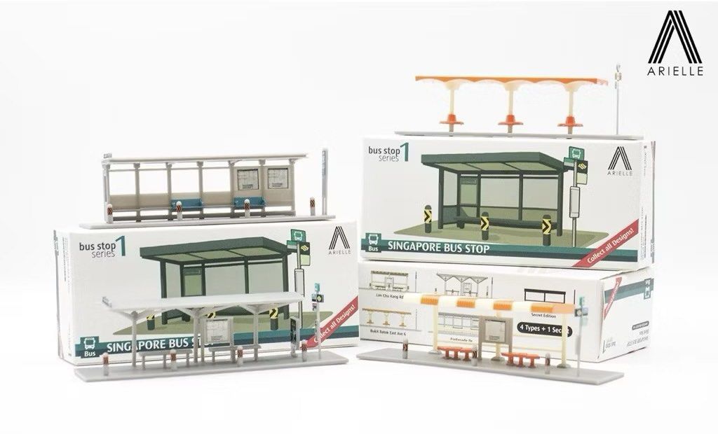 Arielle Singapore Bus Stop Series 1 Miniature, Hobbies & Toys ...