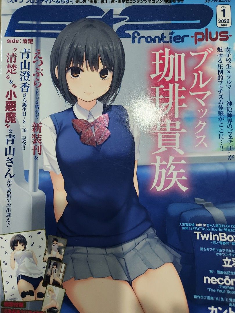 Art Magazine E2 Coffee Kizoku TwinBox Tateha Necomi, Hobbies & Toys ...