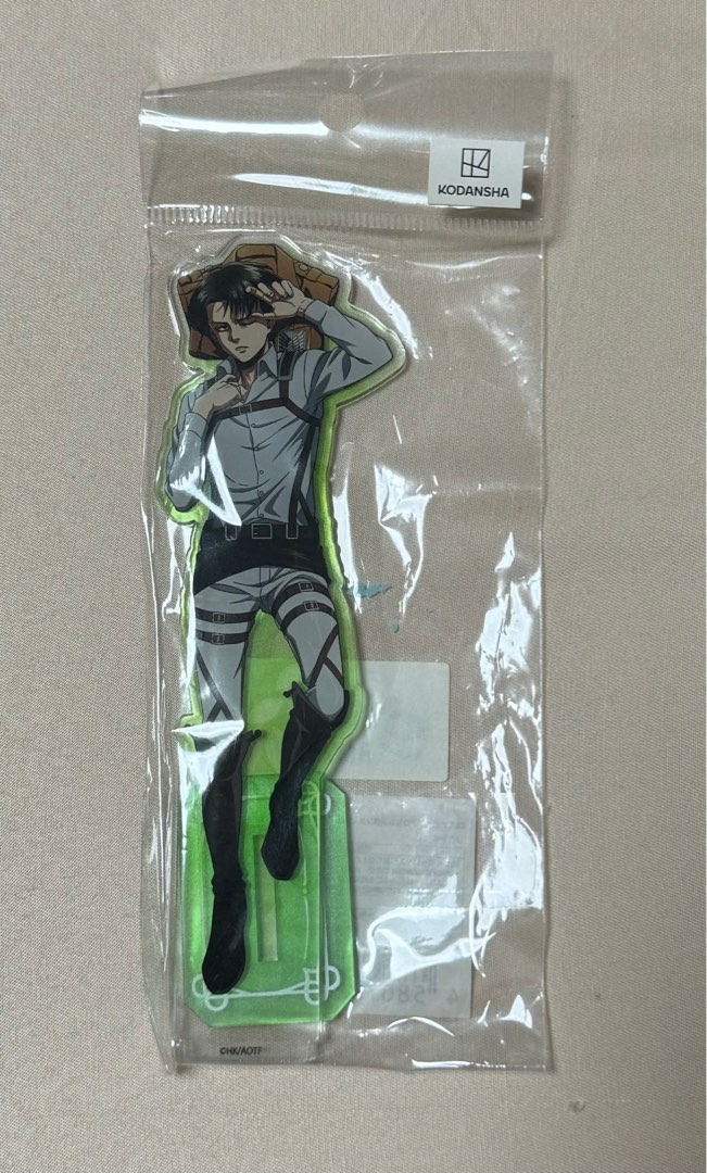 Attack on titan aot levi stand, Hobbies & Toys, Memorabilia ...