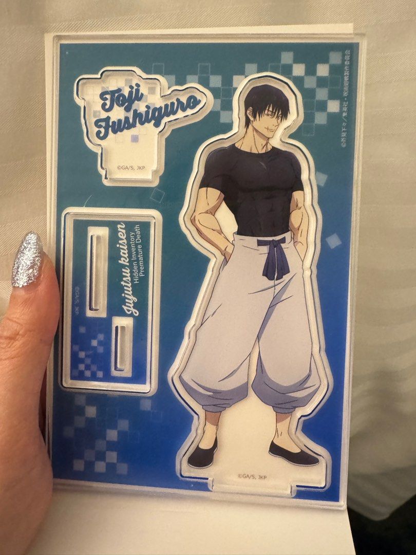Toji Fushiguro Acrylic Stand JJK Jujutsu kaisen, Hobbies & Toys ...