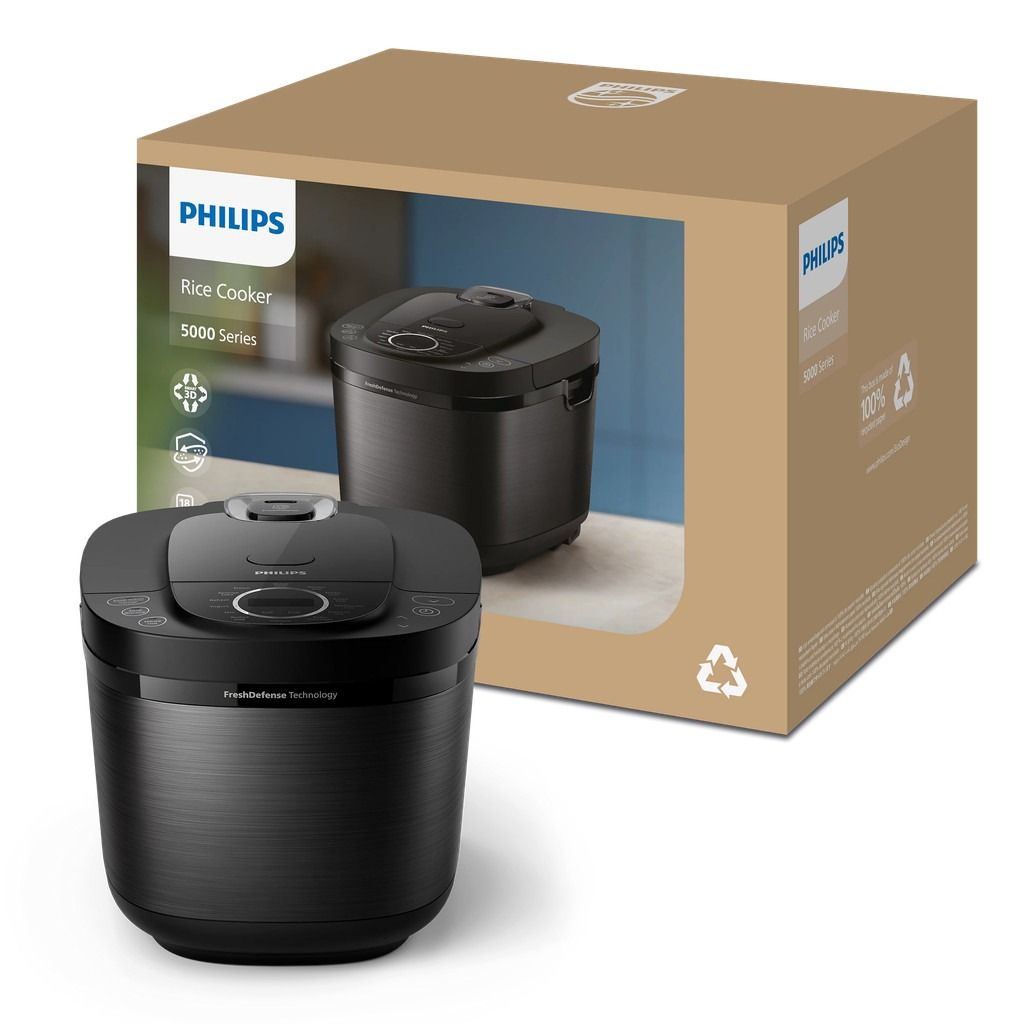 (brand new) Philips HD4814/31 5000 Series Digital Rice Cooker 1.8L ...