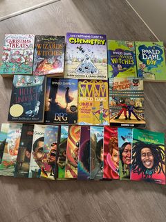 Books by David Walliam, Roald Dahl, Enid Blyton, Geronimo, Harry Potter ...